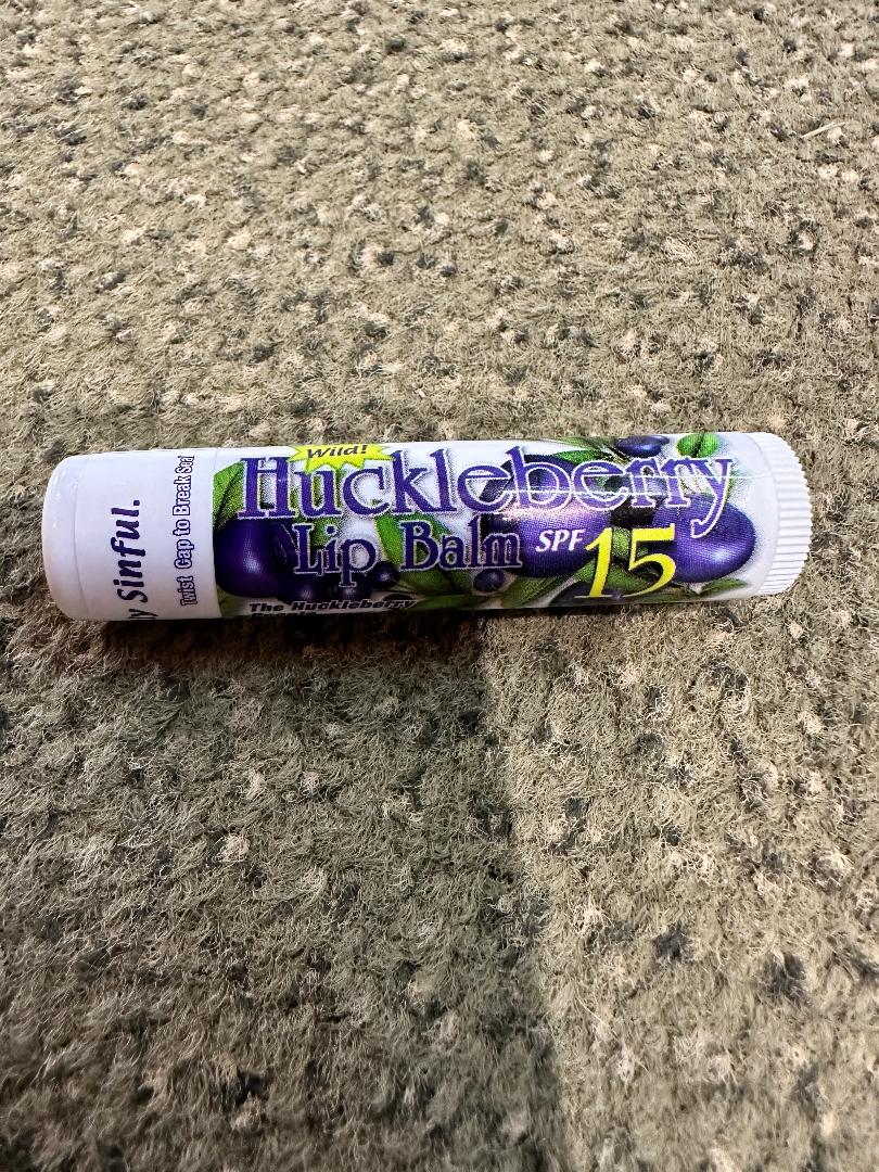 Huckleberry Lip Balm- Huckleberry People – Hi-Country Snack Foods Inc.