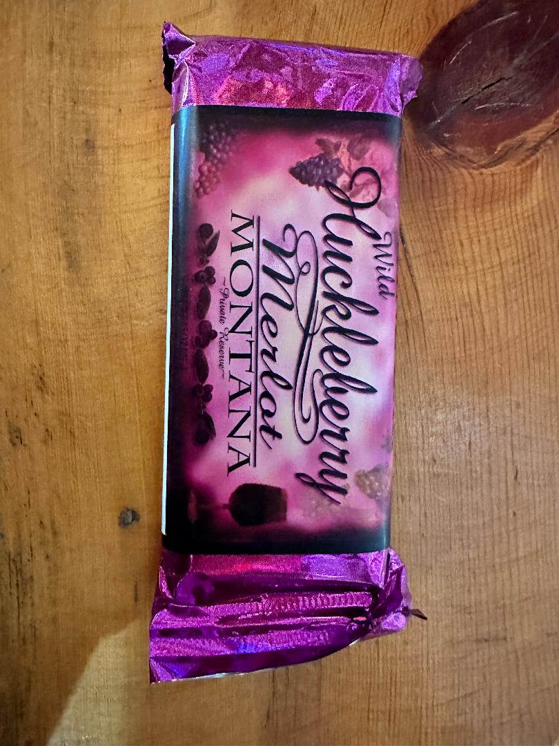 Merlot/Huck Chocolate bar-People – Hi-Country Snack Foods Inc.