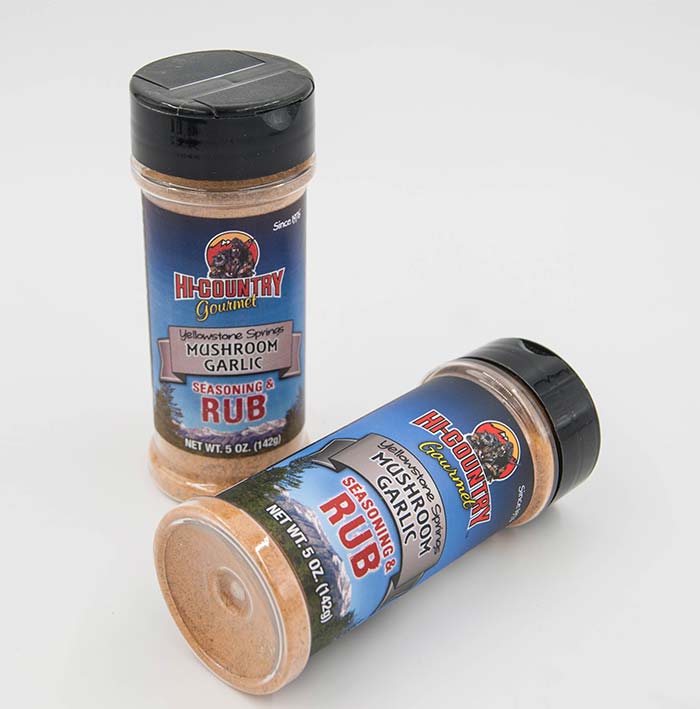 Hi-Country Gourmet Seasonings & Rubs | Mushroom Garlic Rub 4 oz. | Made ...